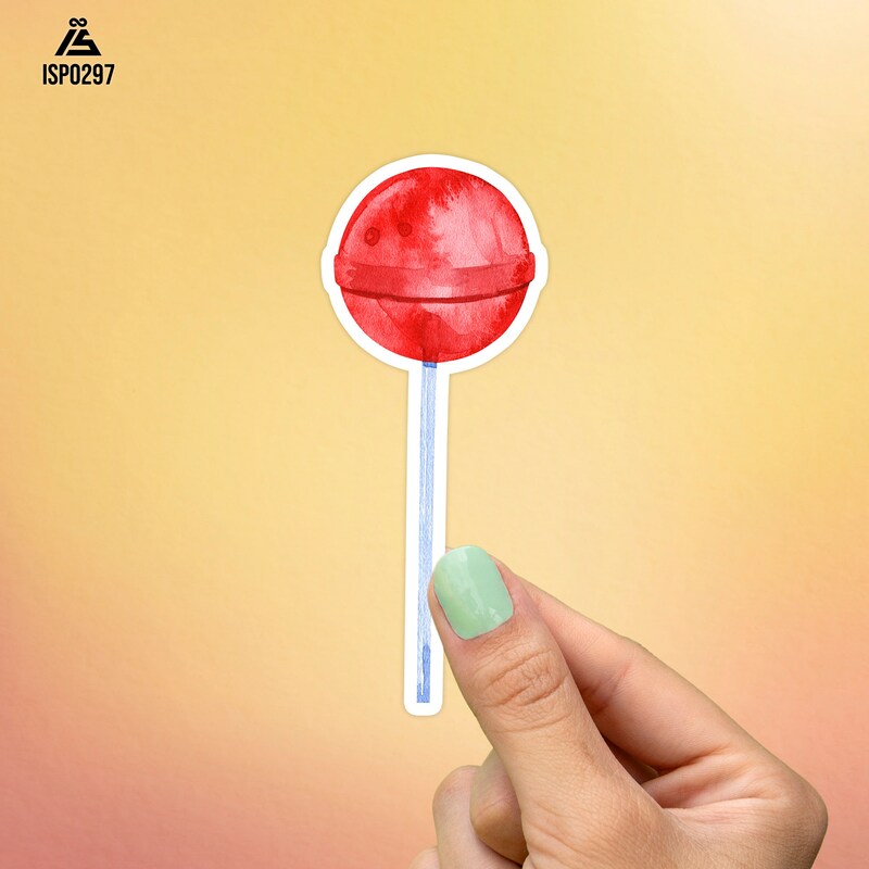 Lollipop Stickers - Etsy
