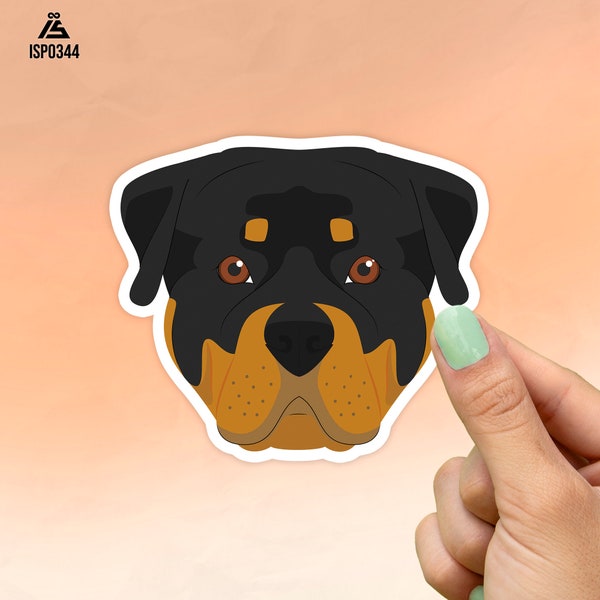 Rottweiler Stickers - Etsy