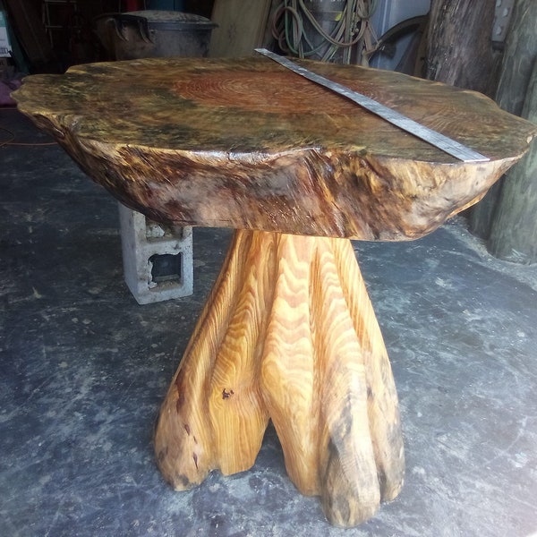 Tree Trunk Table - Etsy