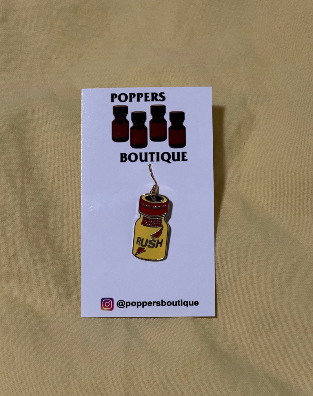 RUSH Liquid Incense Earring individual - Etsy