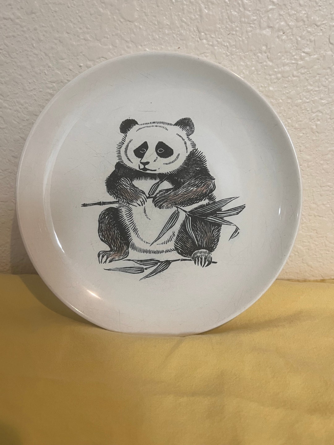 Vintage Poole Panda Plate - 1960s - Etsy
