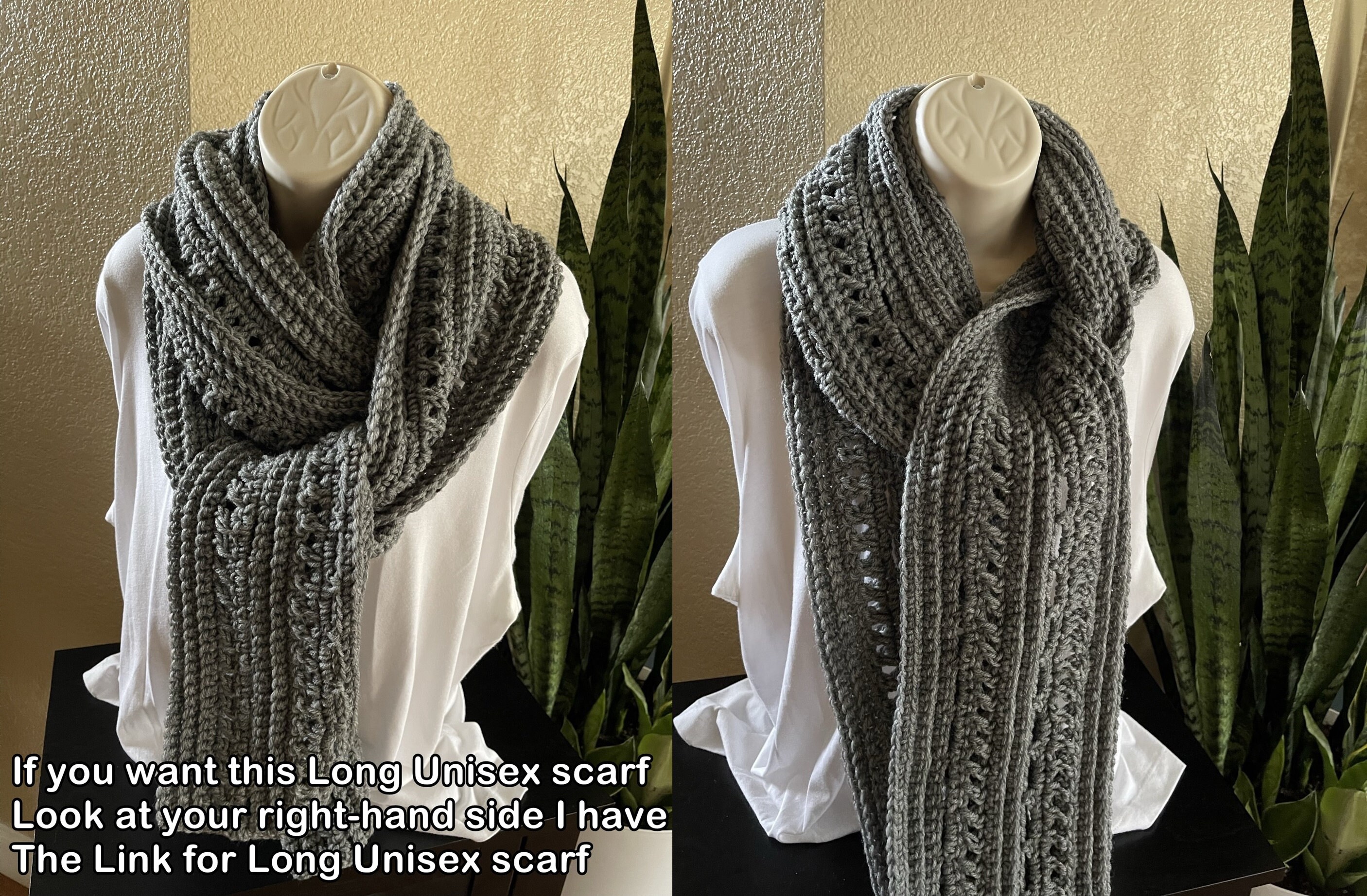 Ivory Infinity Scarfcrochet Infinity Scarffashion - Etsy