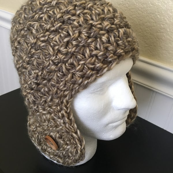 Ear Flap Hat - Etsy