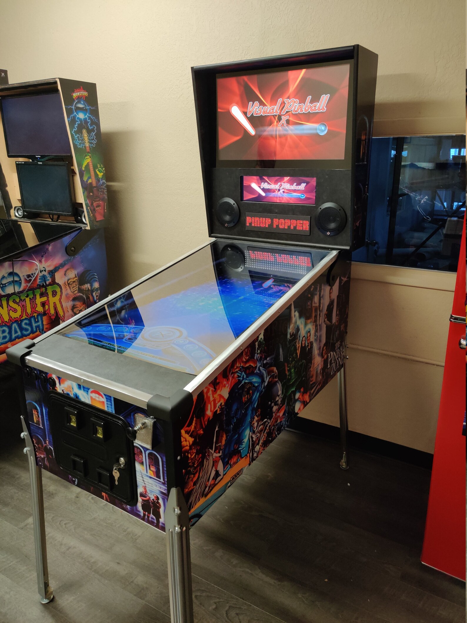 The kraken Full Size Virtual Pinball Machine, Pinup Popper, Vp9, Vpx ...