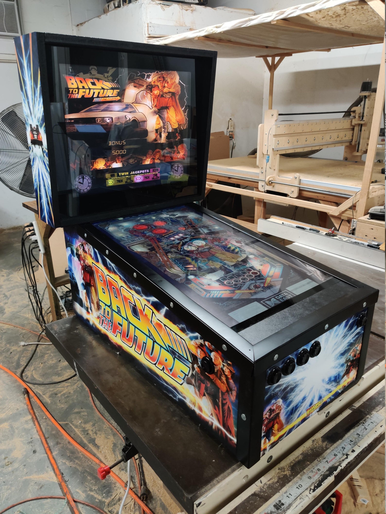 Multiple Size Virtual Pinball Machine, Pinup Popper, Visual Pinball 9 ...