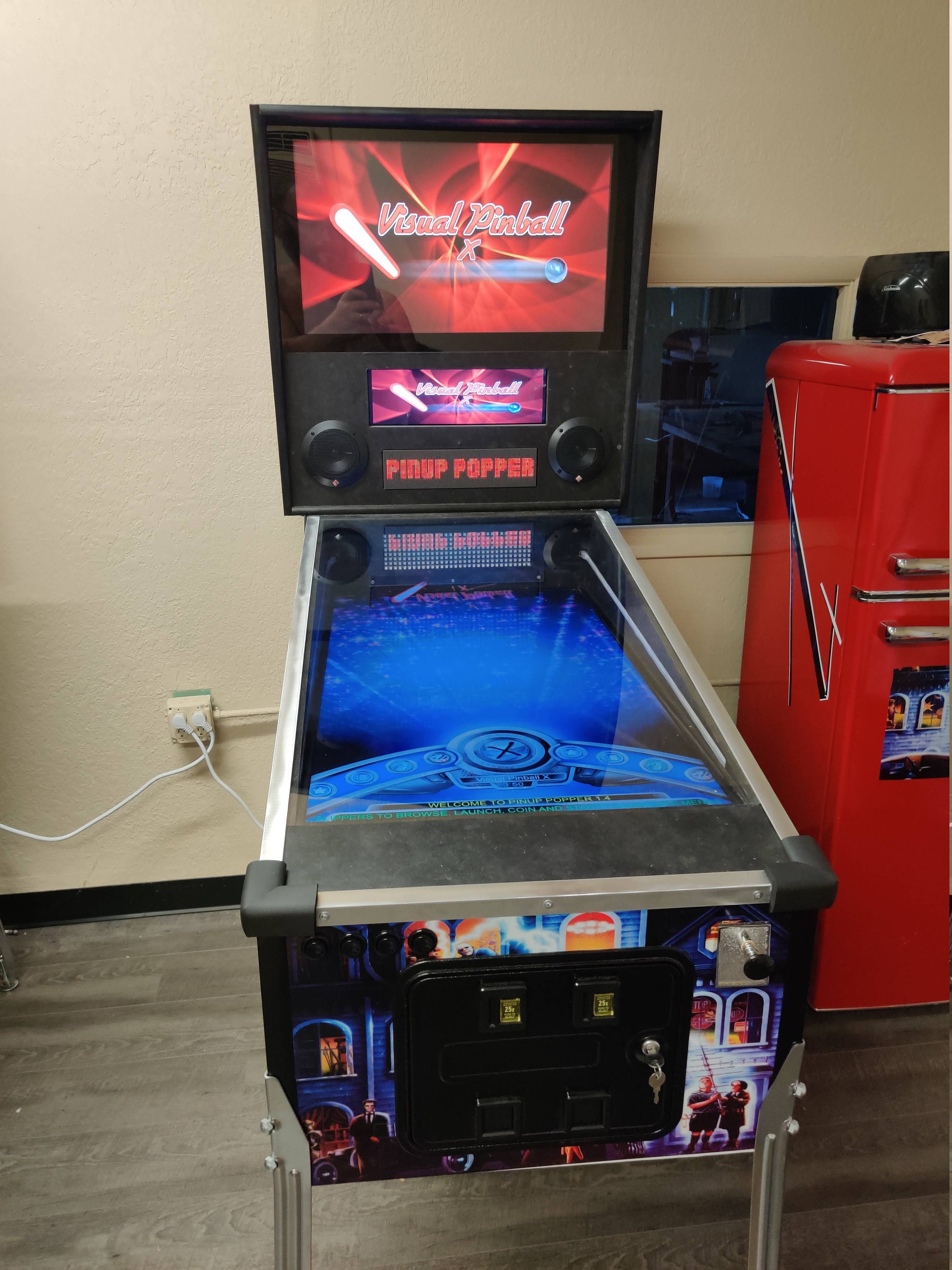 The kraken Full Size Virtual Pinball Machine, Pinup Popper, Vp9, Vpx ...