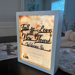 Real Estate Open House Sign. Real Estate Agent Bio Sign. - Etsy