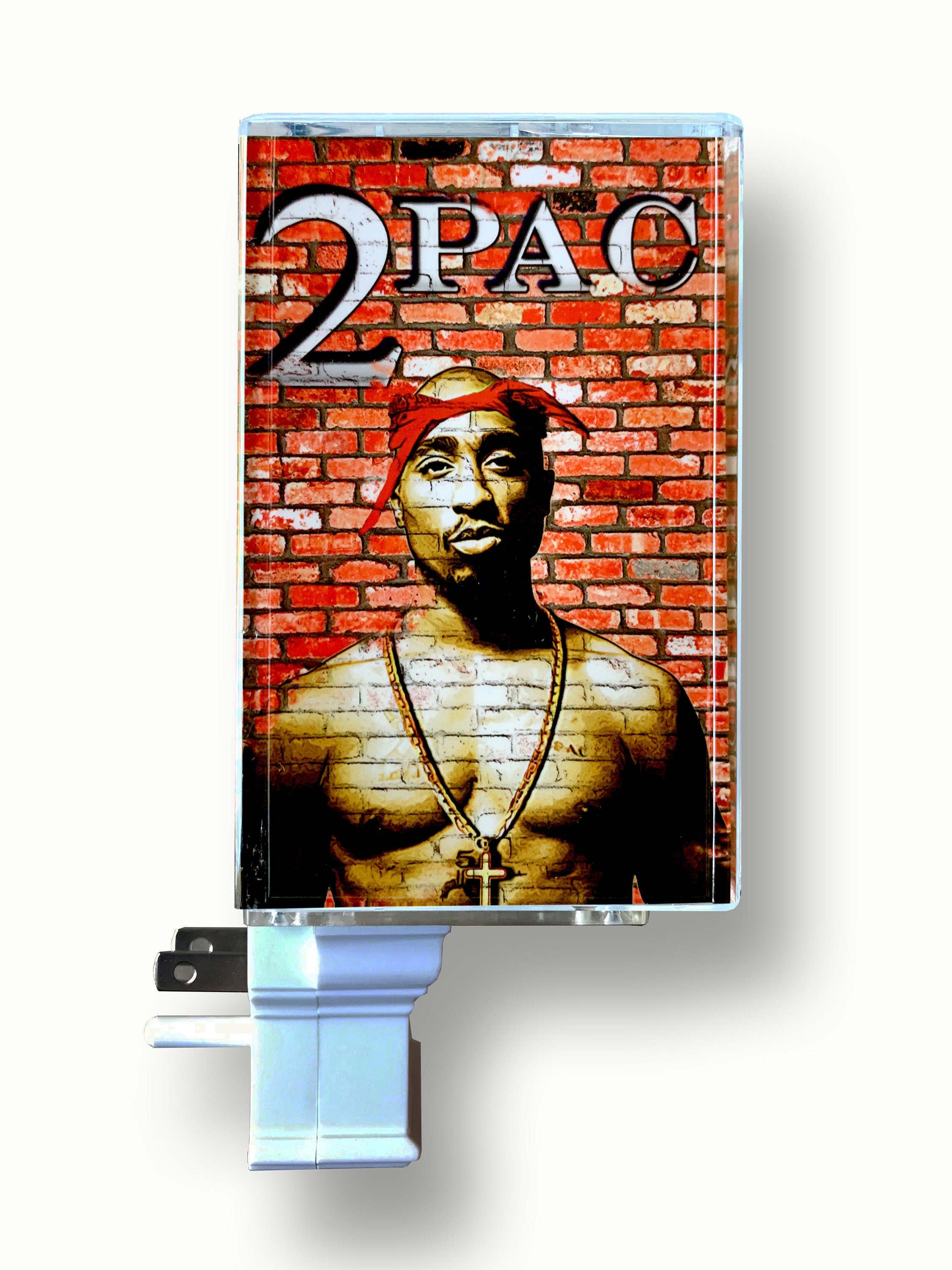 Tupac Night Light-retro Cassette Tape Design-2pac Album Cover - Etsy