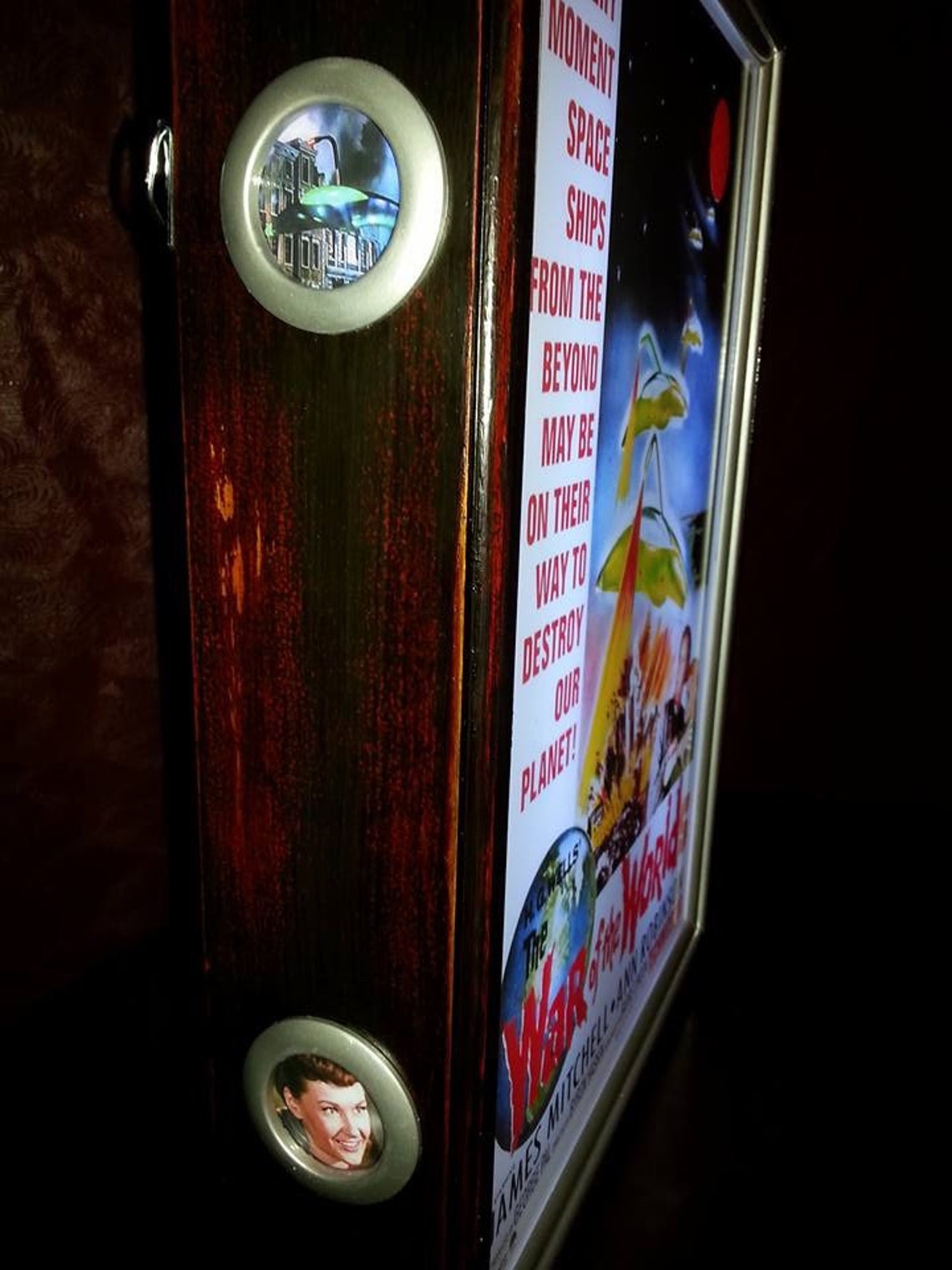 Movie Poster Light box. Custom wall art. Cinema decor. Media room movie ...