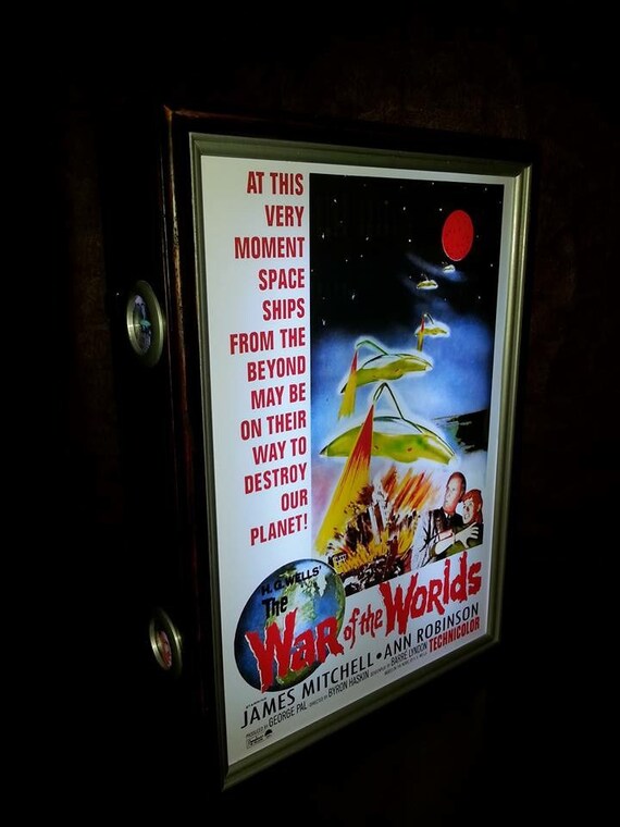 Movie Poster Light Box. Custom Wall Art. Cinema Decor. Media | Etsy