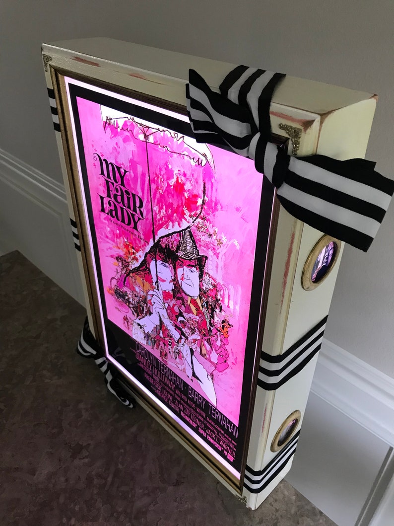 Movie Poster Light Box. Custom Wall Art. Cinema Decor. Media - Etsy