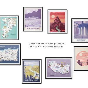 Travel Poster, Gift for Gamer, Retro Travel Print, Travel Wall Art ...