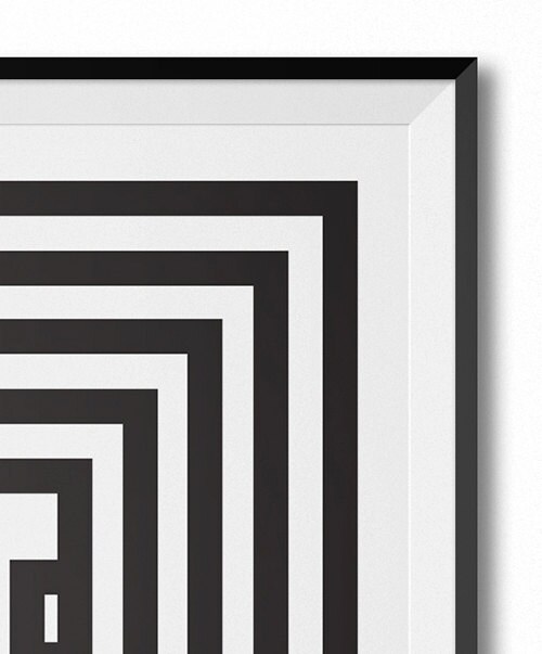 Abstract art geometric print modern print mid century art | Etsy