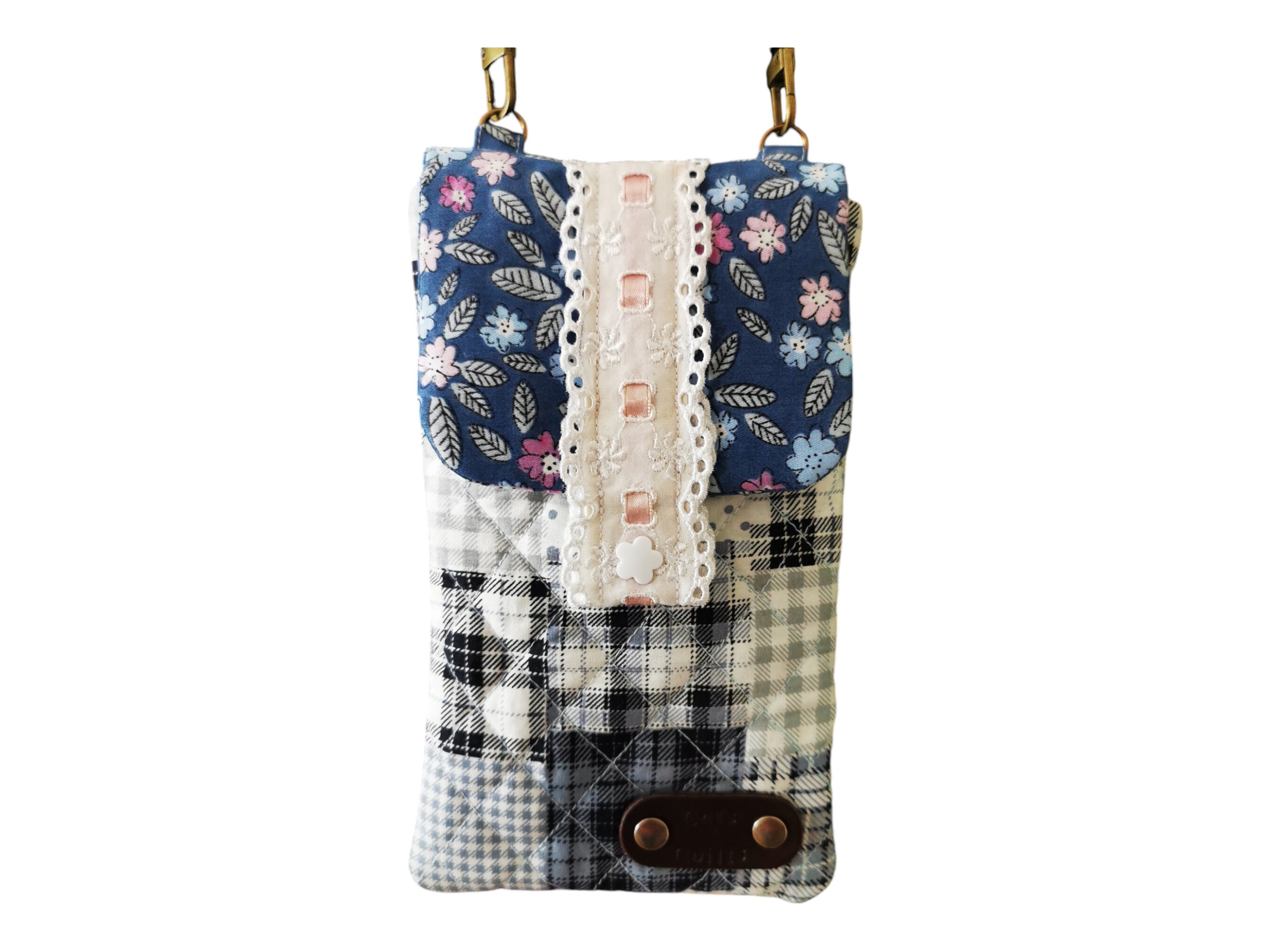 Handmade Crossbody Mobile Phone Bag - Etsy