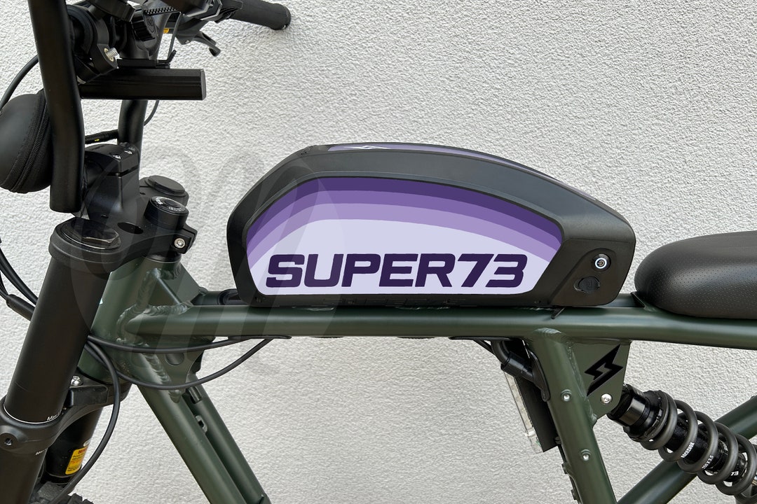 Super 73 Decal for S2 R and RX Battery | Purple | Lavender | Lilac ...