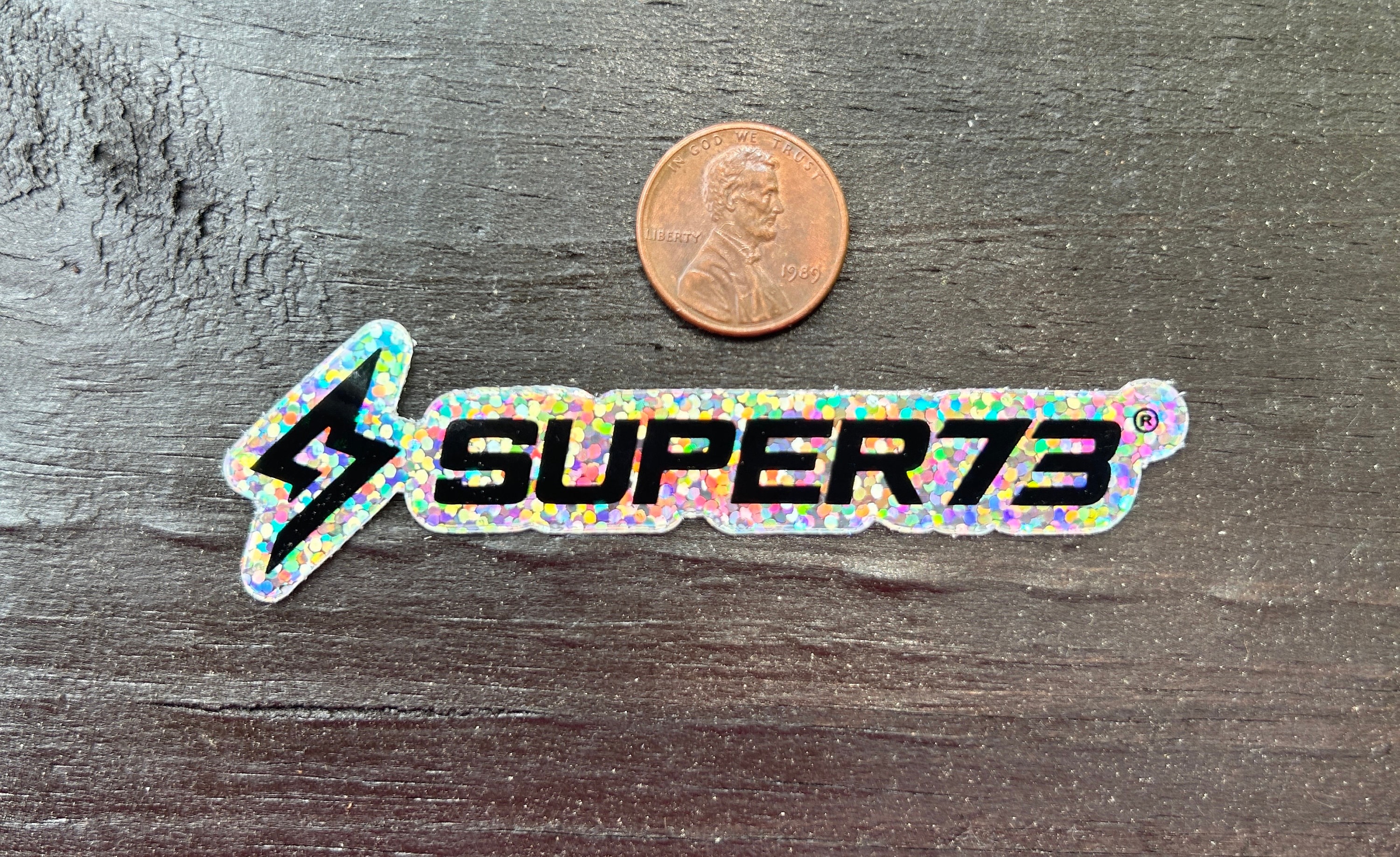 Super73 Glitter Bike Sticker | Helmet Sticker| Water Bottle Sticker ...