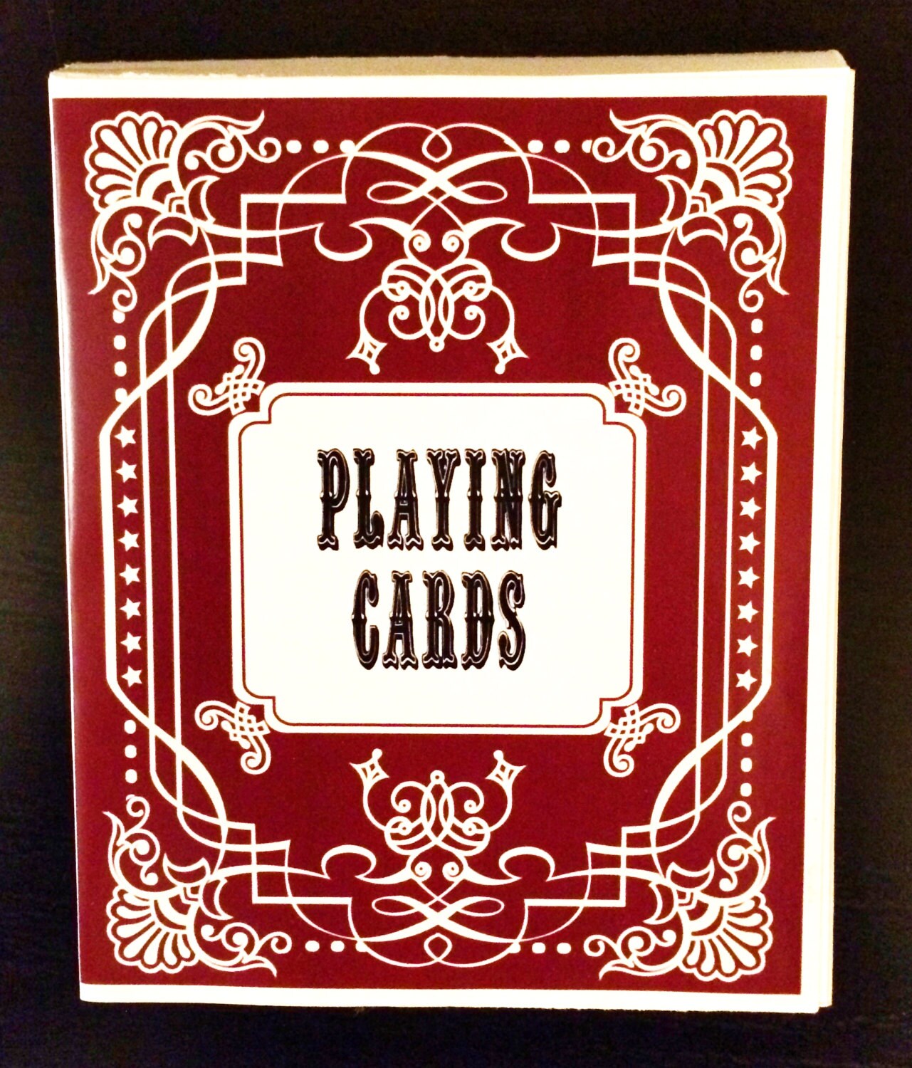 Playing Card Invitation