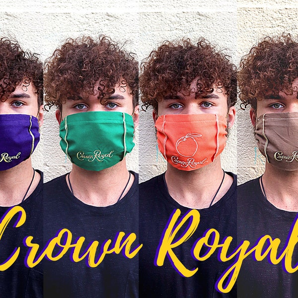 Crown Royal Face Mask - Etsy