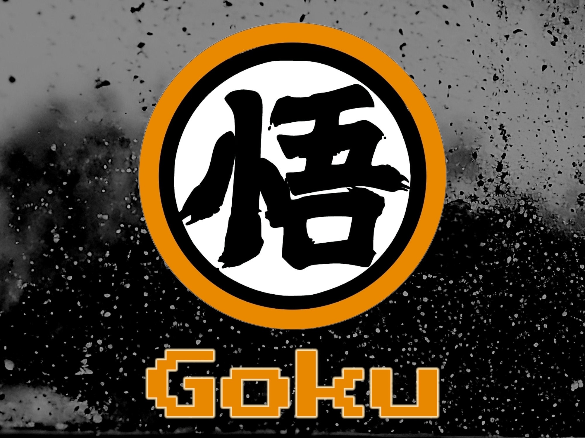 Dragon Ball Z Kanji Vinyl Decal Pack | Goku Vegeta Master Roshi Gohan ...