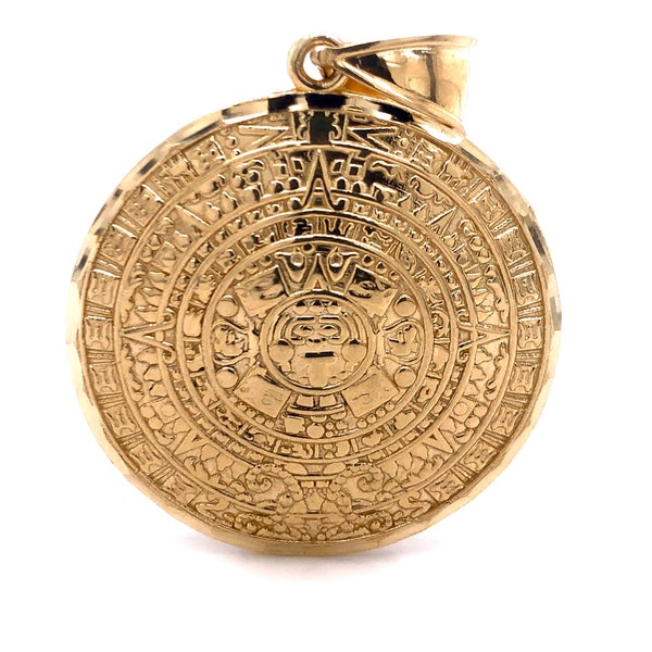 Gold Aztec Calendar - Etsy