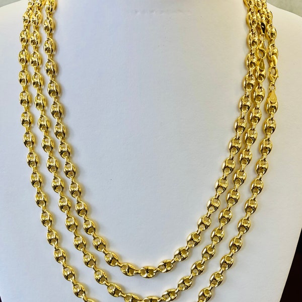 Gucci Puff Gold Chain - Etsy