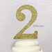 2 Cupcake Toppers, 2nd Birthday Topper, Two Cupcake Picks - Etsy