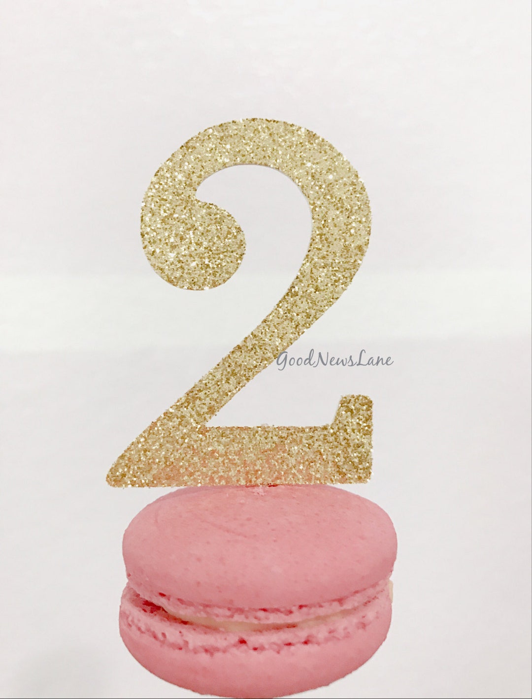 2 Cupcake Toppers, 2nd Birthday Topper, Two Cupcake Picks - Etsy