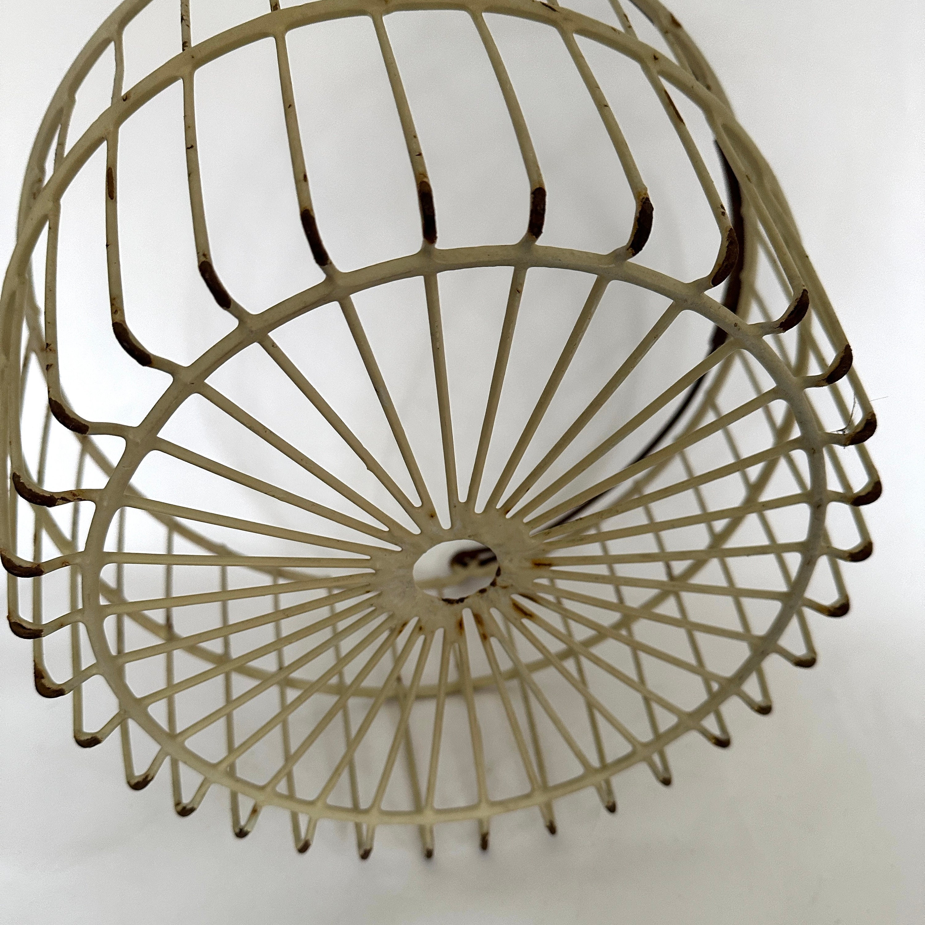 Vintage Wire Egg Gathering Basket - Etsy