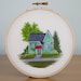 Custom Hand Embroidery of House, Building or Structure Commissioned - Etsy