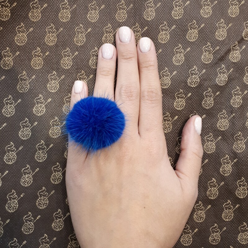 Fur Ring - Etsy