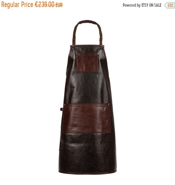 MEN'S LEATHER Apron Genuine Sheep Leather With Braided | Etsy