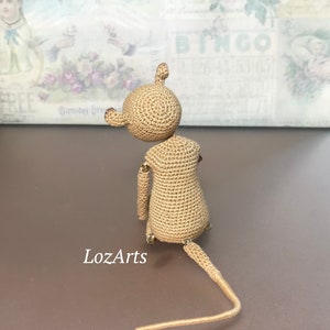 Crochet Rat Pattern, Detailed PDF Tutorial, How to Crochet and Tone ...