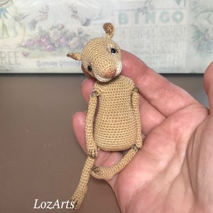 Crochet Rat Pattern, Detailed PDF Tutorial, How to Crochet and Tone ...