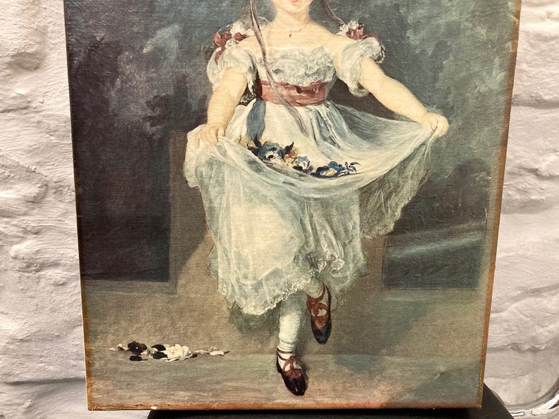 Fine Art Oil Painting of Miss Murray, Reproduction on Stretched Canvas ...