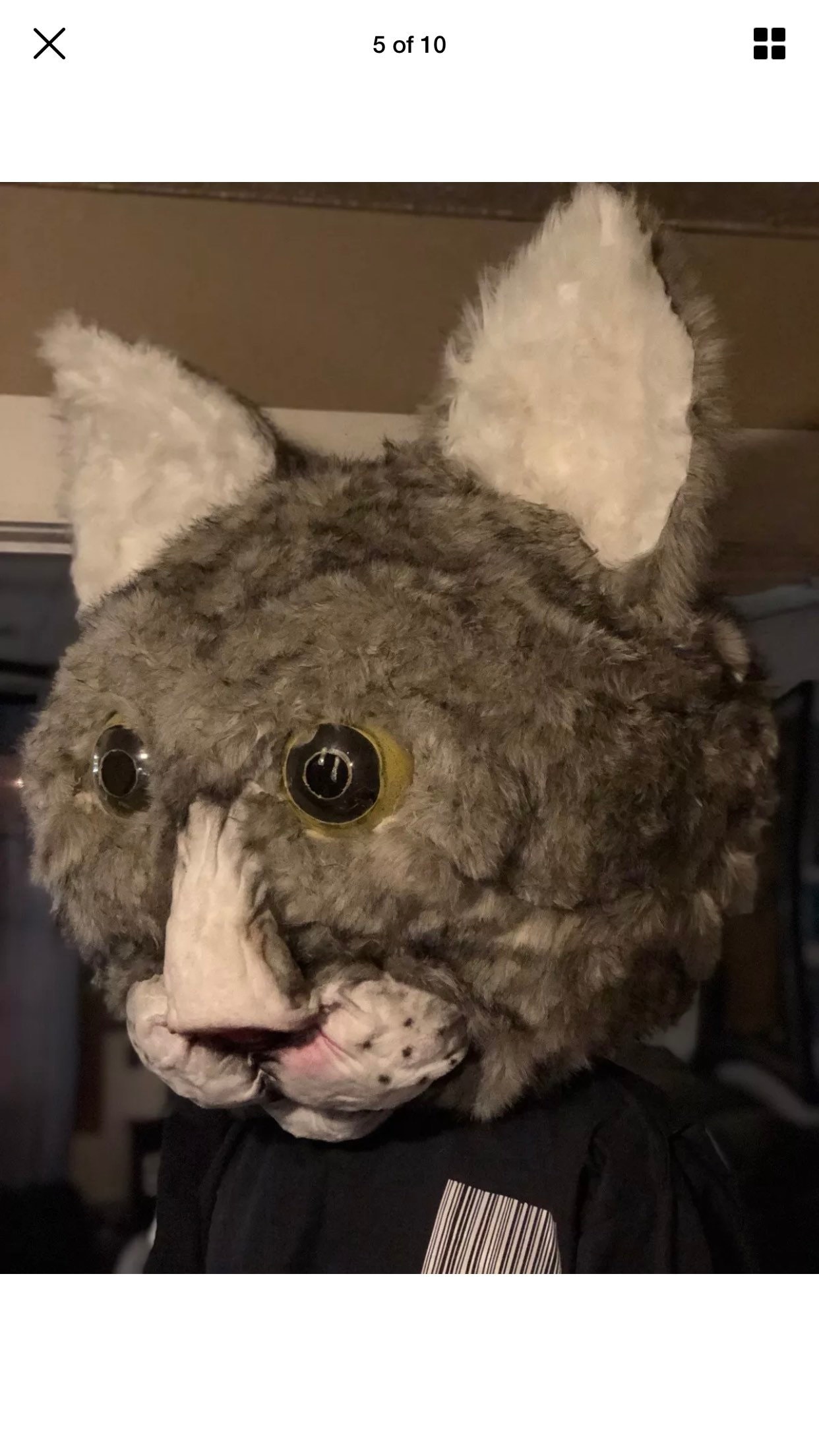 Giant Realistic Cat Head | Etsy