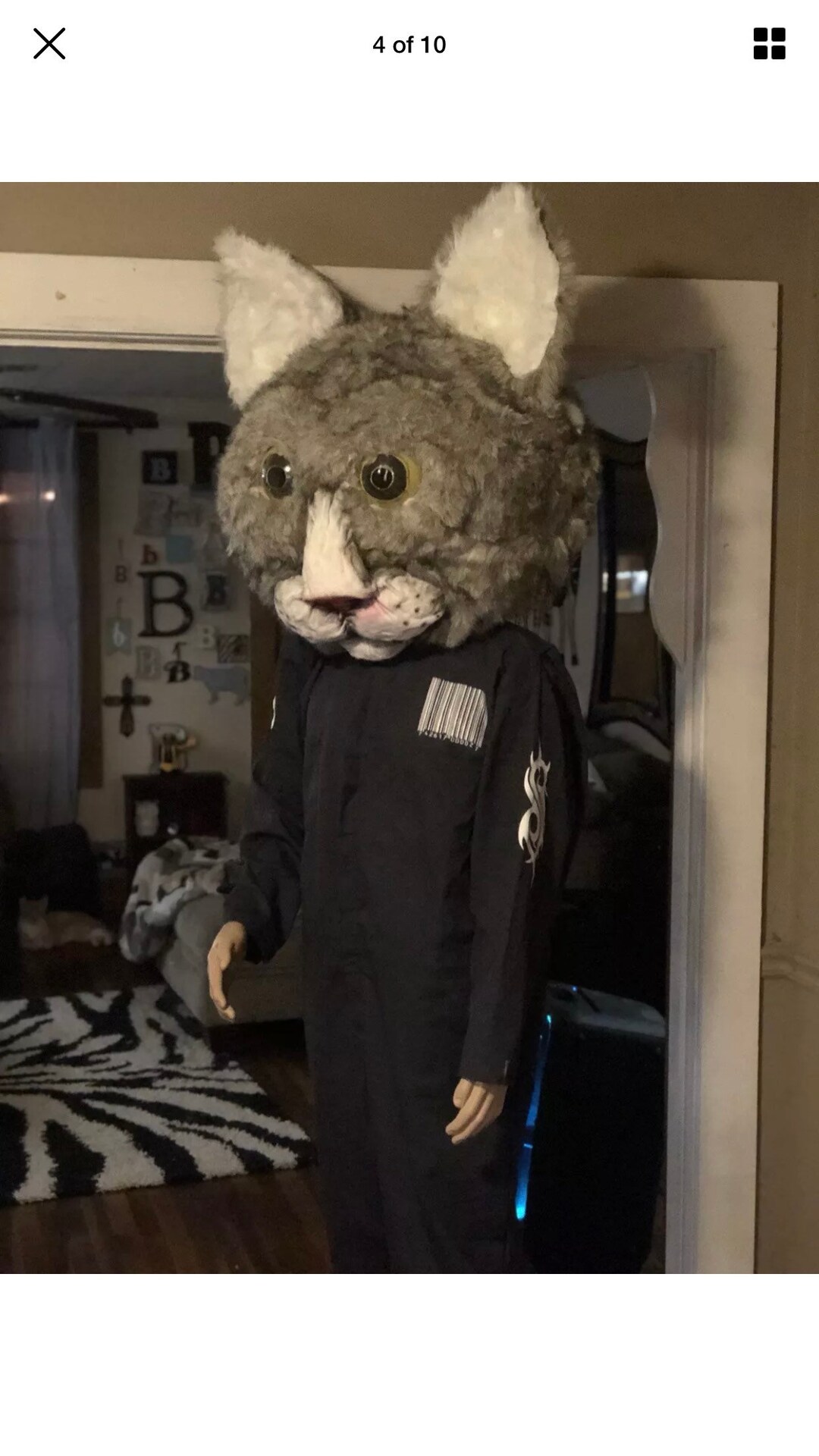 Giant Realistic Cat Head - Etsy