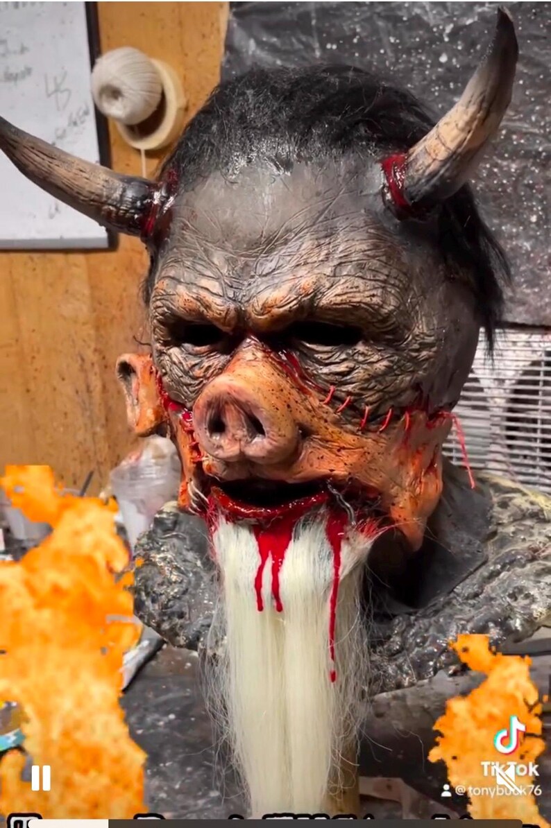 Leatherface Style Mask - Etsy