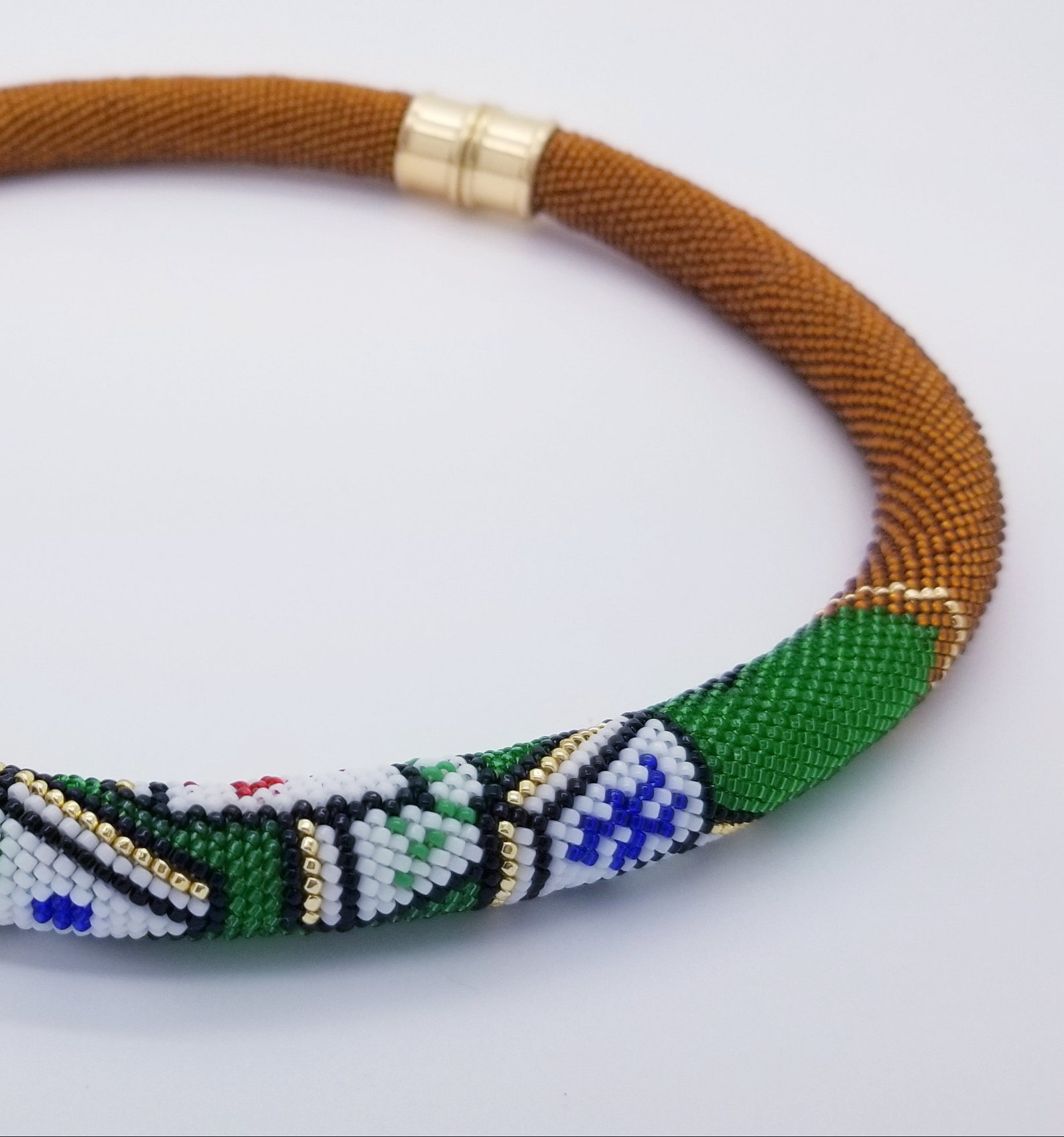 Bead Crochet PATTERN mahjong Time Necklace - Etsy