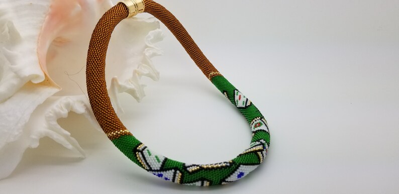 Bead Crochet PATTERN mahjong Time Necklace - Etsy