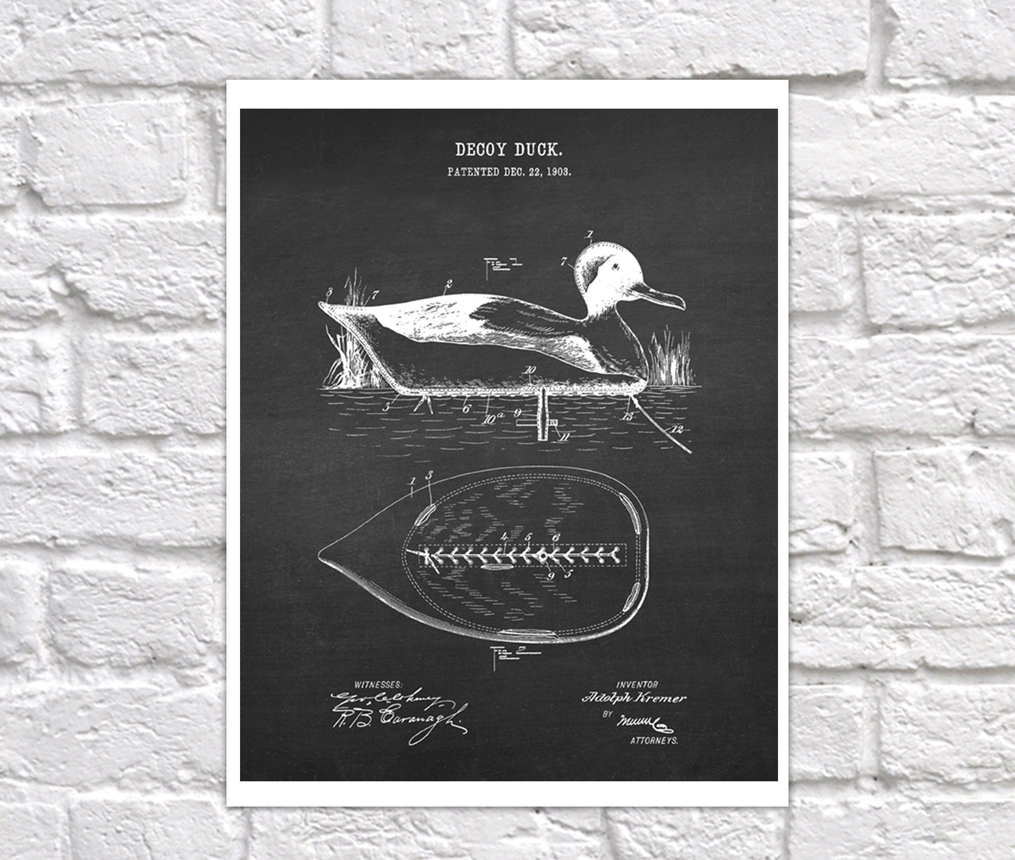 Duck Hunting Decoys Art Set of 4 Unframed Prints Duck Hunting - Etsy