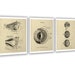 Anatomy Eye Wall Decor Art Prints Set of 3 Unframed Decor Gift for ...