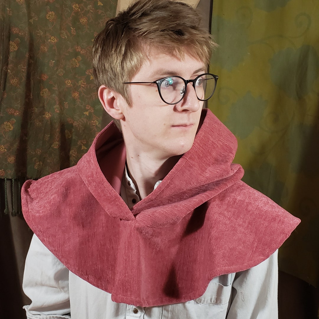 Hooded Cowl Rogue Cosplay RPG Accessories Pink Perfect - Etsy