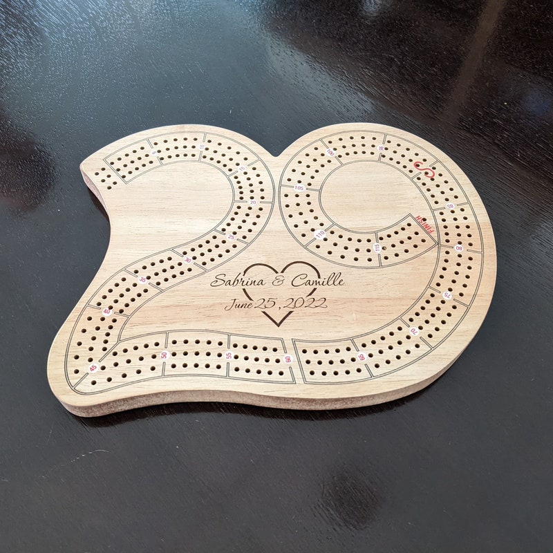 29 Cribbage Board - Etsy