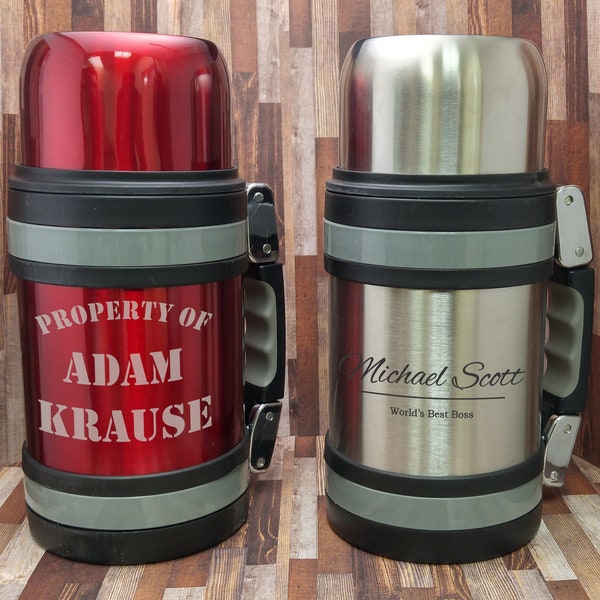 Personalized Thermos - Etsy