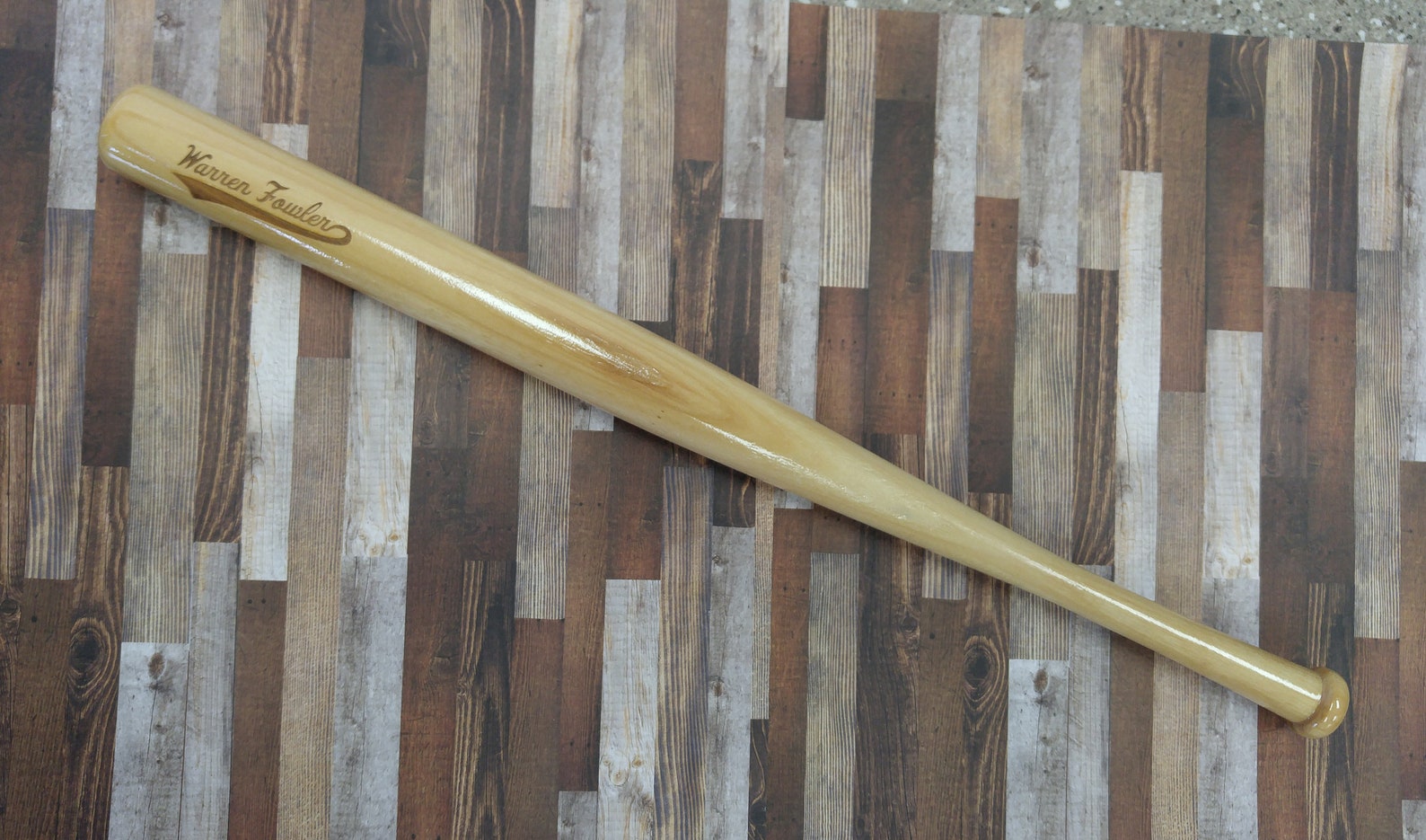 Personalized Mini Baseball Bat - 18" Length, Laser Engraved Miniature ...