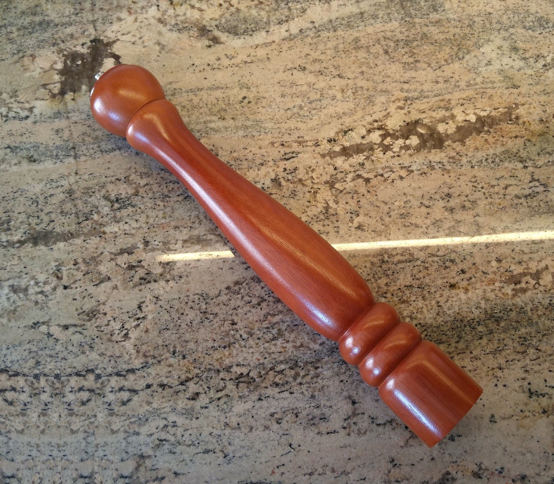 Personalized Wood Pepper Mill, Laser Engraved 18" Tall With Adjustable ...