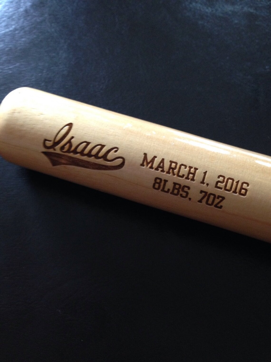 Personalized Mini Baseball Bat 18 Length Laser - Etsy