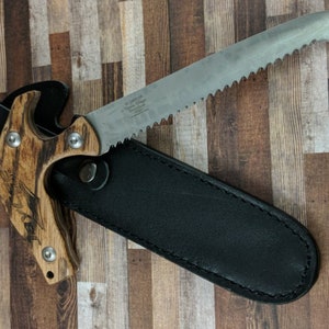 Engraved Hand Saw, With Zebra Wood Handle & Stainless Steel Blade ...