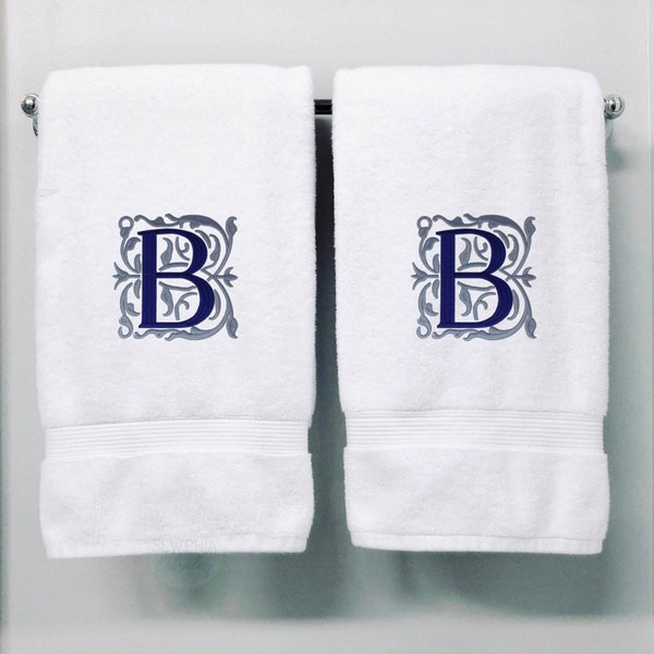 Single Letter Monogram Embroidery - Etsy