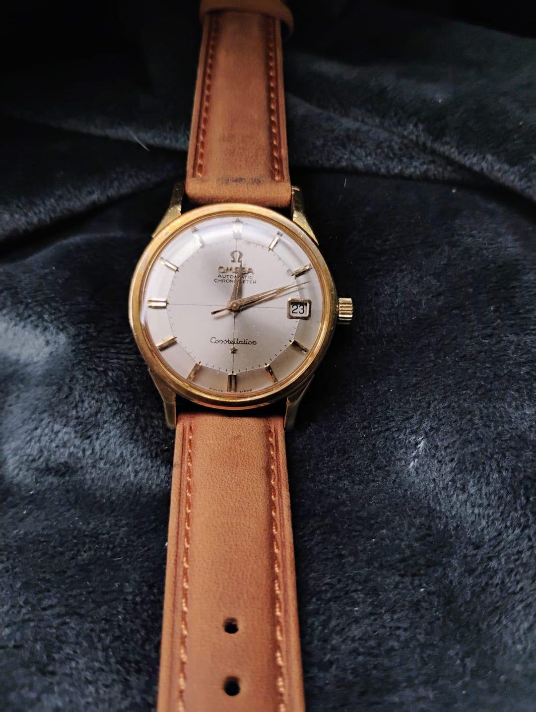 Omega Constellation Pie Pan 18K 24 Jewels. Model: 168005/6 SC-62 - Etsy